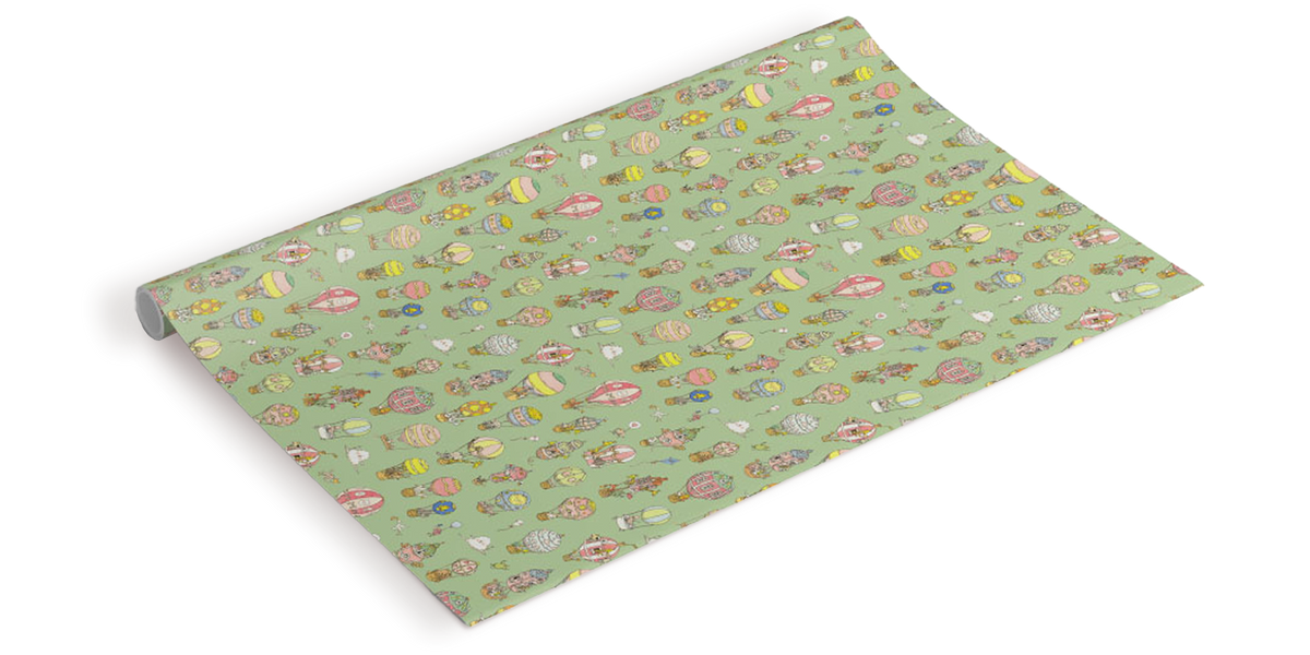 Wrapping Paper - Green • Atelier Choux