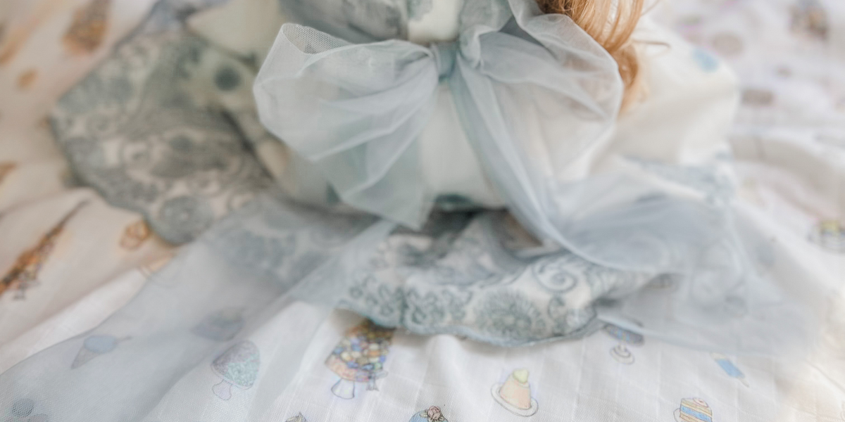 Carré - Sweetie Pie Blue • Atelier Choux